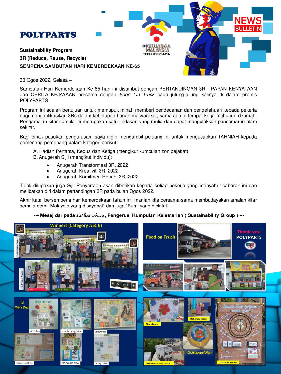 Polyparts Sustainability 3R Program (Reduce, Reuse, Recycle) In ...